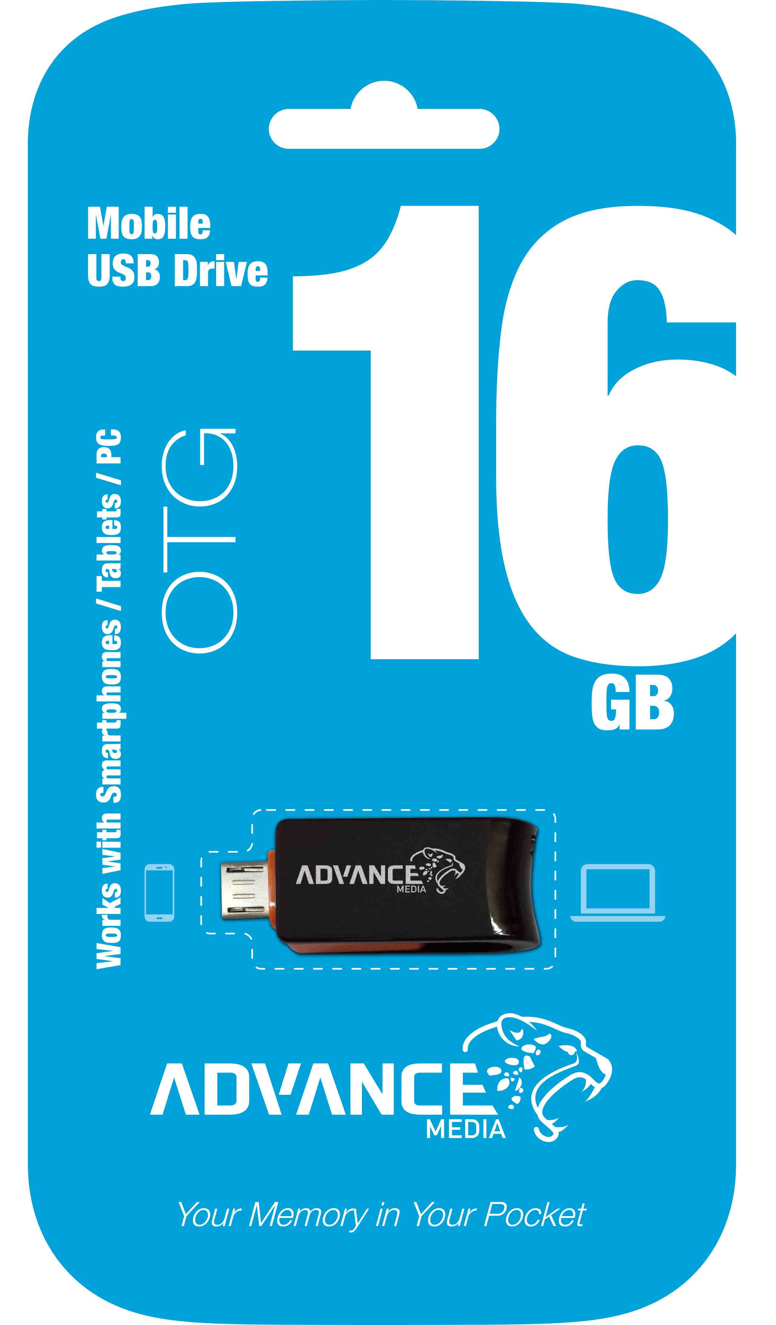 Advance OTG USB 16GB - ADVANCE MEMORY
